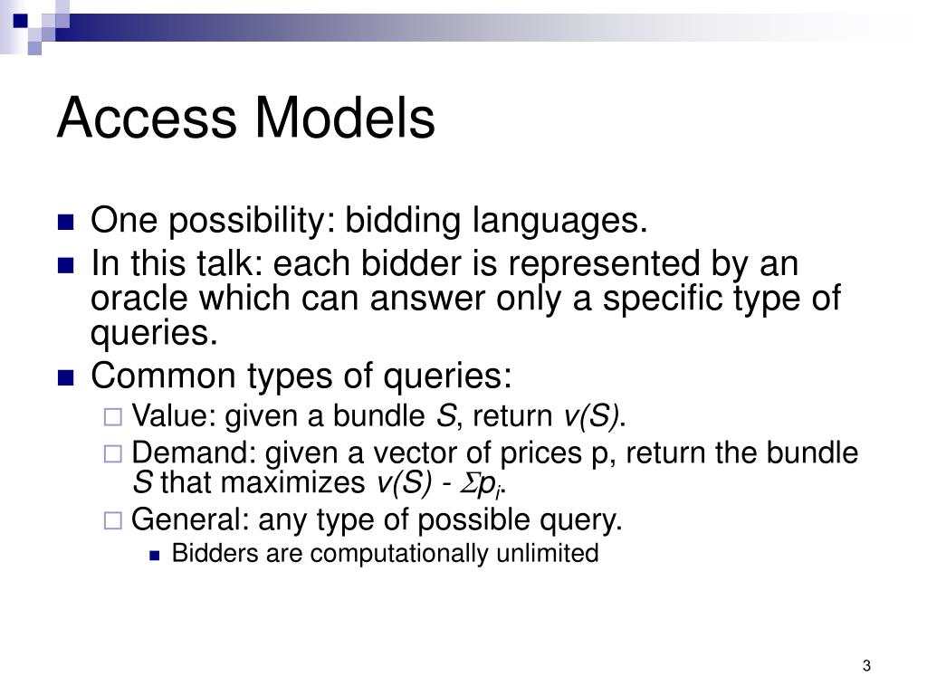 Ppt An Improved Approximation Algorithm For Combinatorial Auctions With Submodular Bidders
