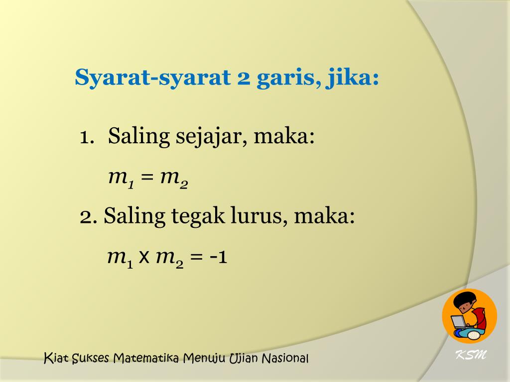 PPT - Persamaan Garis Sejajar dan Tegak Lurus PowerPoint Presentation ... PPT - Persamaan Garis Sejajar dan Tegak Lurus PowerPoint Presentation ...