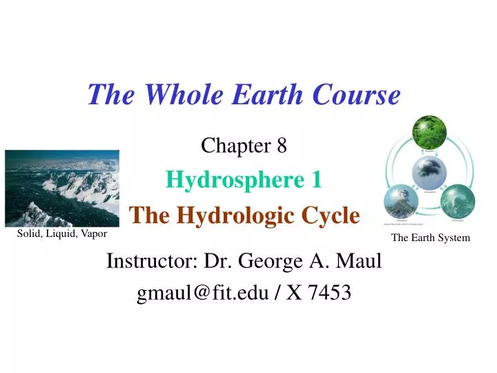 PPT - The Whole Earth Course PowerPoint Presentation, free download ...