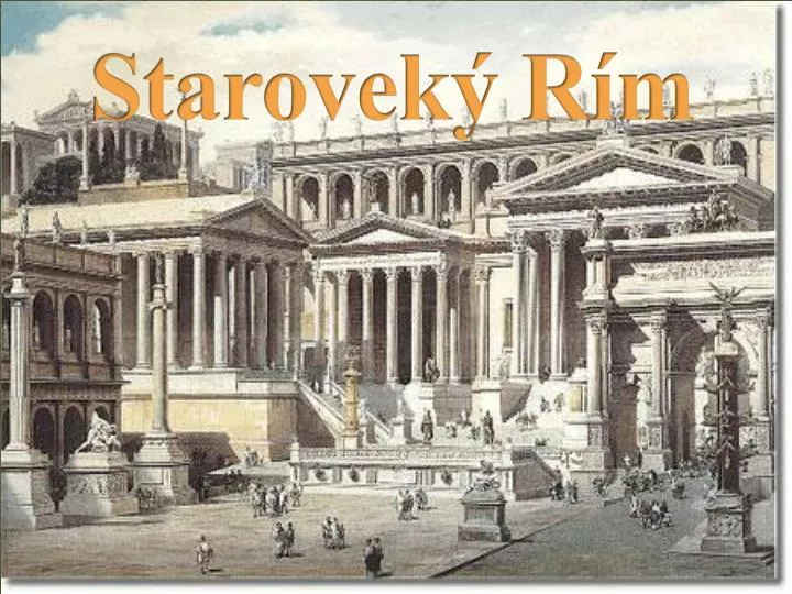 PPT - Staroveký Rím PowerPoint Presentation, free download - ID:6935594