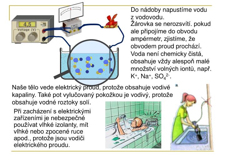 PPT - Vedení elektrického proudu v kapalinách PowerPoint Presentation ...