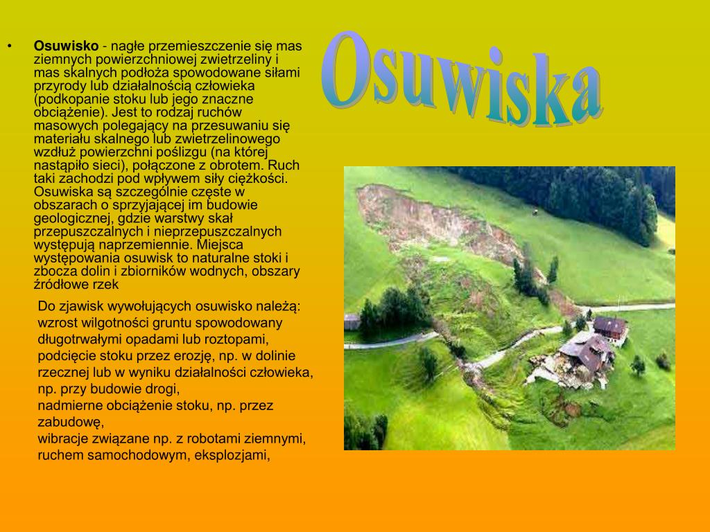PPT - Trzęsienia ziemi Wybuchy wulkanów Tsunami Cyklon tropikalny ...