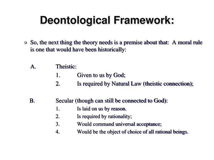 PPT - Deontological & Consequential Ethics PowerPoint Presentation - ID ...