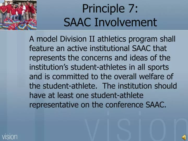 PPT - Principle 7: SAAC Involvement PowerPoint Presentation, free ...
