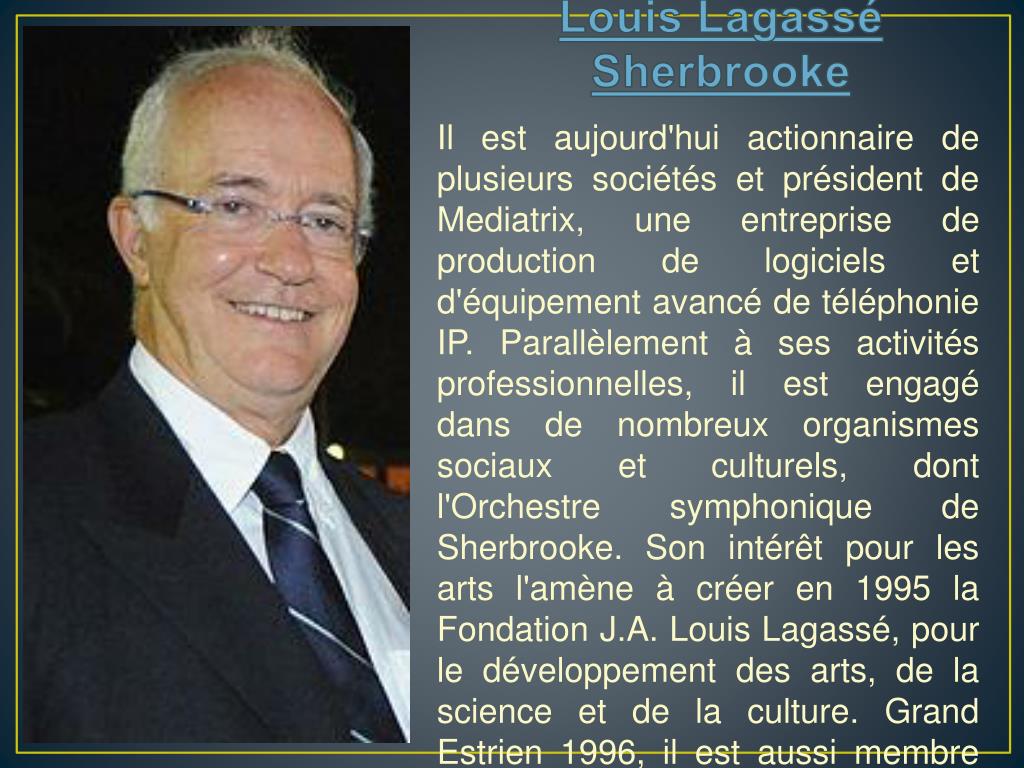 PPT - Louis Lagasse Sherbrooke PowerPoint Presentation, free download - ID:6939259