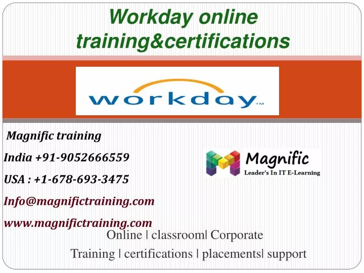 PPT - workday online training australia PowerPoint Presentation, free ...