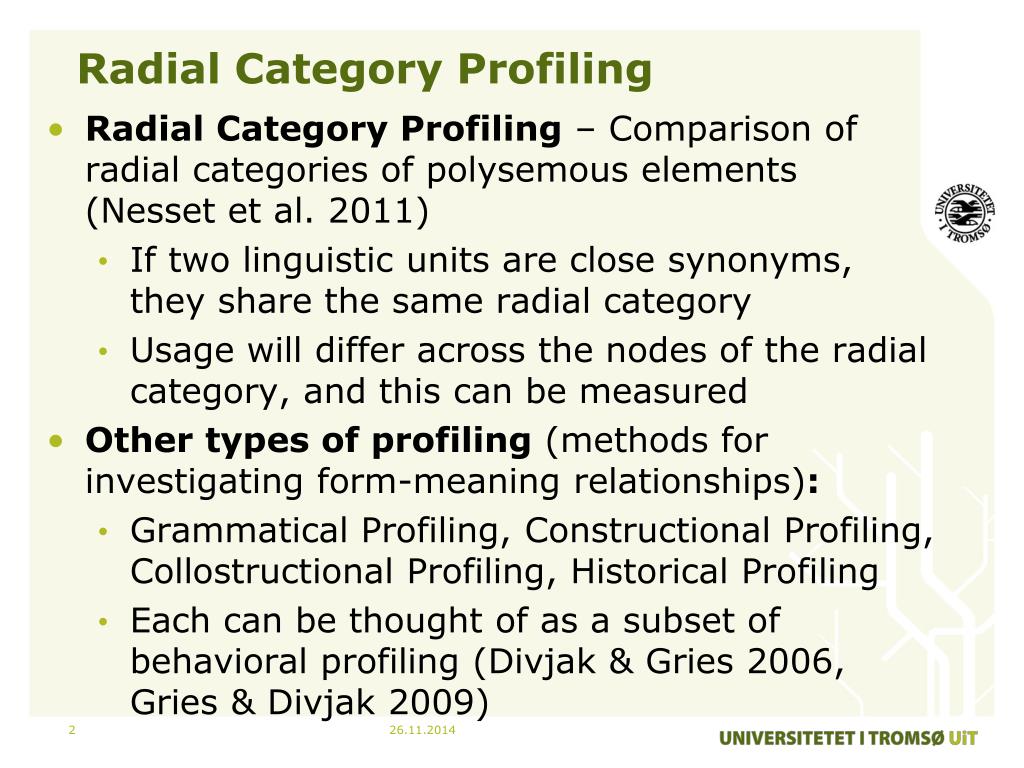 PPT - North S á mi Ambipositions: Radial Category Profiling ...