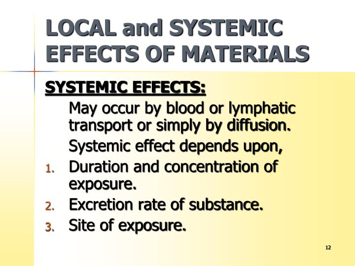 PPT - BIOLOGICAL PROPERTIES OF DENTAL MATERIALS (BIOCOMPATIBILITY ...