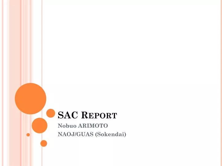 PPT - SAC Report PowerPoint Presentation, free download - ID:6941773