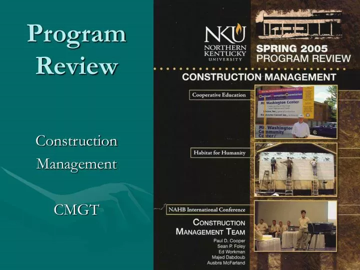 PPT - Program Review PowerPoint Presentation, free download - ID:6943393