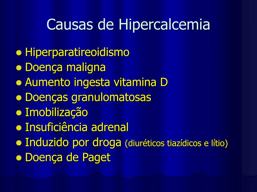 O Que E Hipercalcemia - RETOEDU