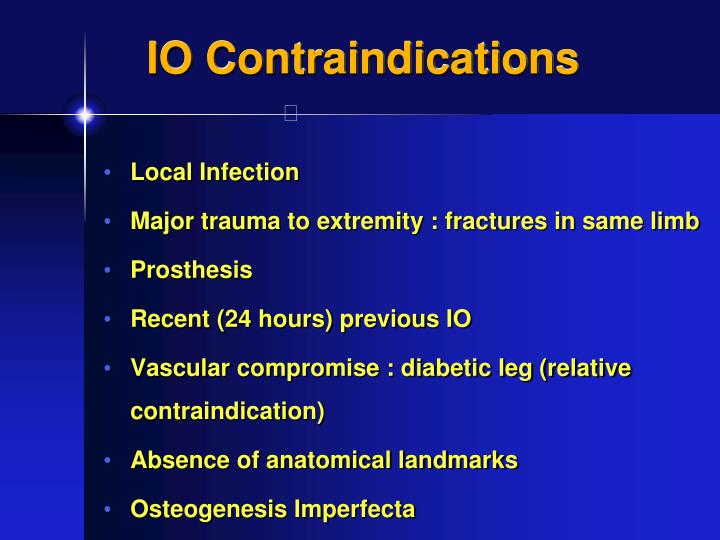 PPT - Review of Current Intraosseous Infusion Devices PowerPoint ...