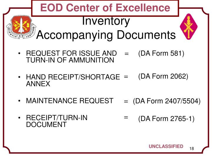 PPT - Conducting a Change of Command Inventory PowerPoint Presentation ...