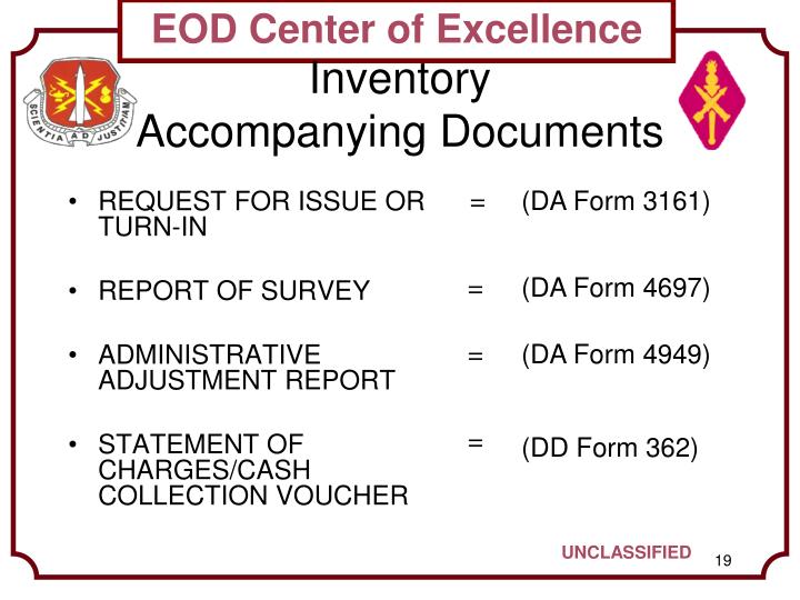 PPT - Conducting a Change of Command Inventory PowerPoint Presentation ...