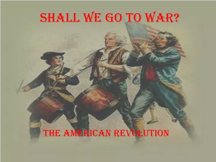 PPT - Shall We Go to War? PowerPoint Presentation, free download - ID ...