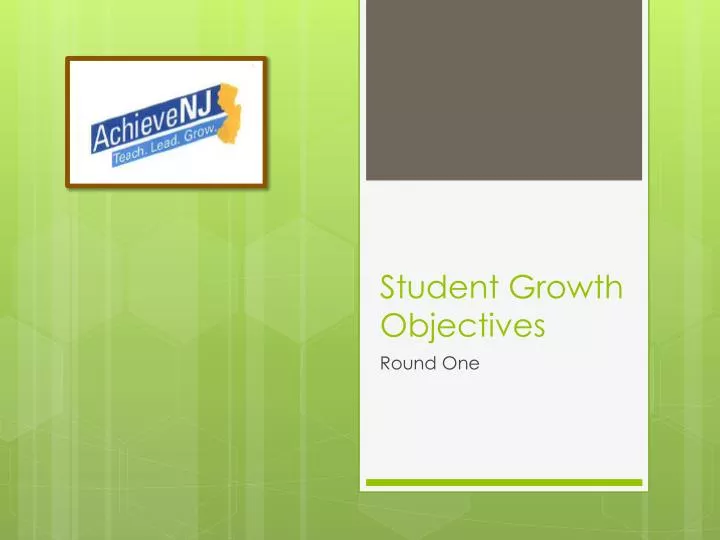 PPT - Student Growth Objectives PowerPoint Presentation, free download ...