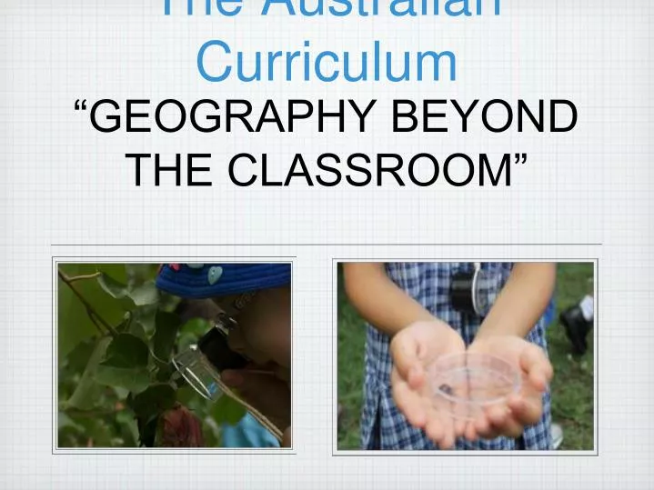 PPT - The Australian Curriculum PowerPoint Presentation, free download ...