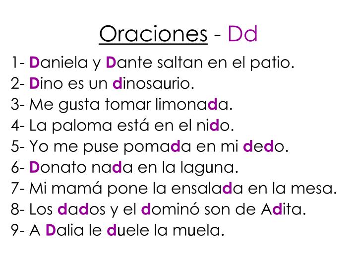 PPT - Letra Dd PowerPoint Presentation - ID:6952807