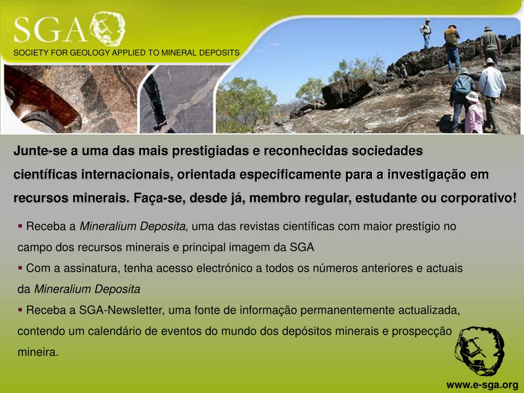 PPT - SOCIETY FOR GEOLOGY APPLIED TO MINERAL DEPOSITS PowerPoint ...