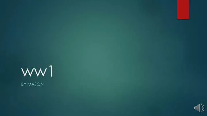 PPT - ww1 PowerPoint Presentation, free download - ID:6953408