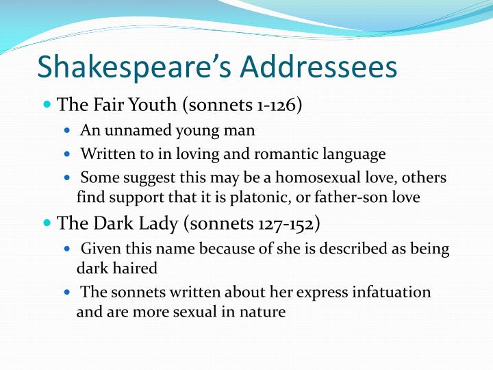 PPT - William Shakespeare’s Sonnets PowerPoint Presentation - ID:6956485