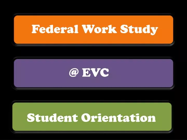 PPT - Federal Work Study PowerPoint Presentation, free download - ID ...