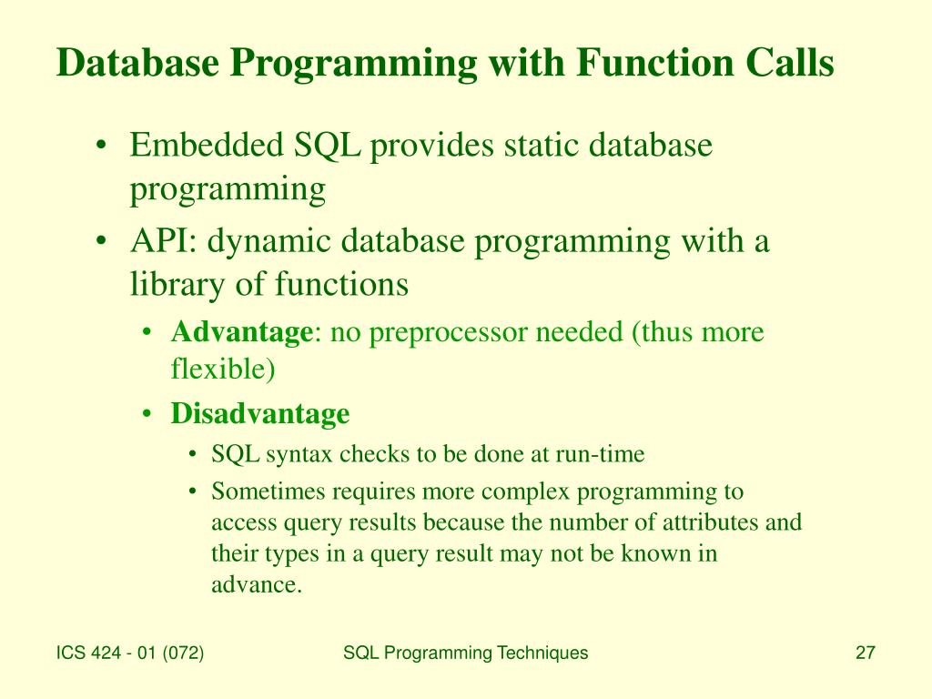 Ppt Introduction To Sql Programming Techniques And Constraints And Views In Sql Powerpoint