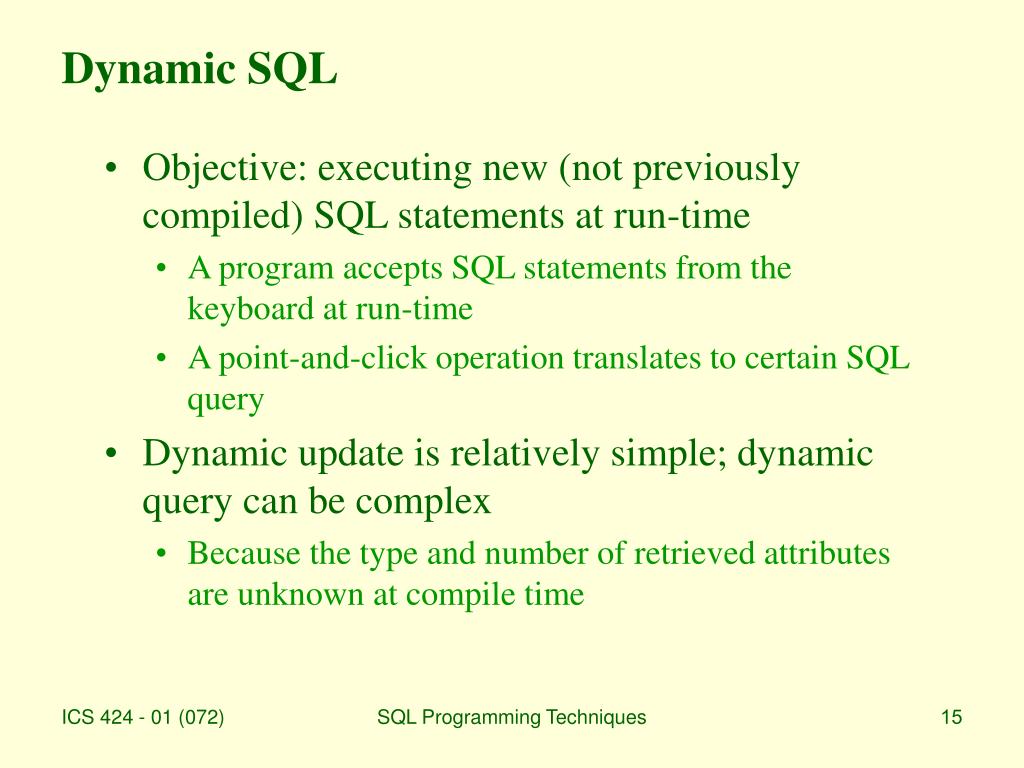 Ppt Introduction To Sql Programming Techniques And Constraints And Views In Sql Powerpoint