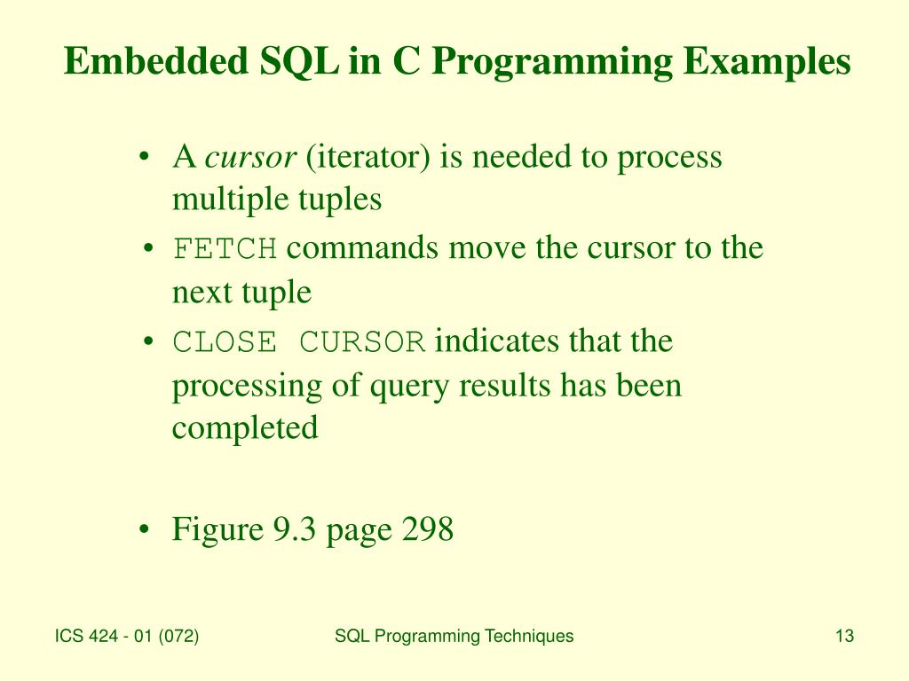 Ppt Introduction To Sql Programming Techniques And Constraints And Views In Sql Powerpoint
