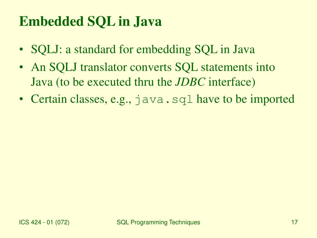 Ppt Introduction To Sql Programming Techniques And Constraints And Views In Sql Powerpoint