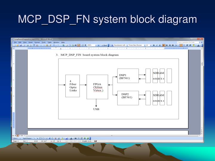 PPT - MCP_DSP_FIN Long Report PowerPoint Presentation - ID:6959719