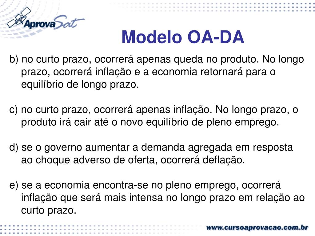 PPT - OFERTA AGREGADA E DEMANDA AGREGADA: CURVAS DE CURTO E LONGO PRAZO ... PPT - OFERTA AGREGADA E DEMANDA AGREGADA: CURVAS DE CURTO E LONGO PRAZO ...