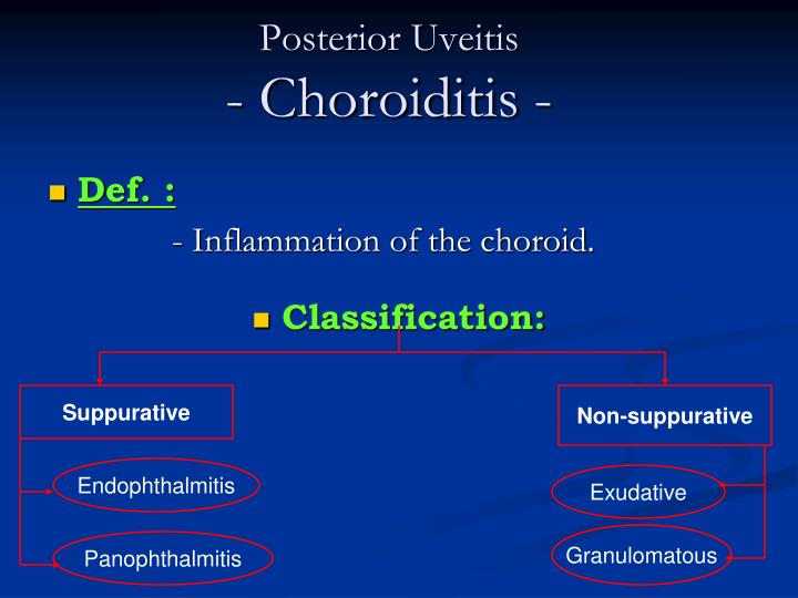 PPT - Uveitis PowerPoint Presentation - ID:6960595