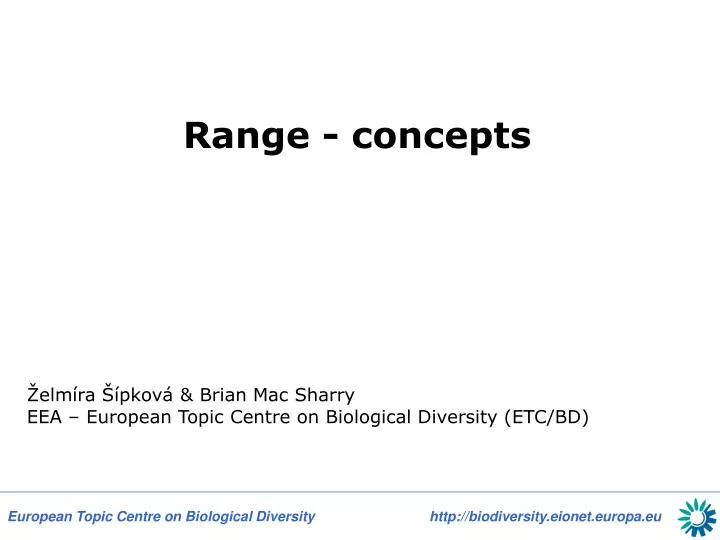 PPT - Range - concepts PowerPoint Presentation, free download - ID:6961872