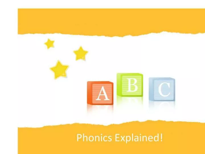 PPT - Phonics Presentation PowerPoint Presentation, free download - ID ...