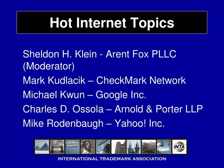 PPT - Hot Internet Topics PowerPoint Presentation, free download - ID ...