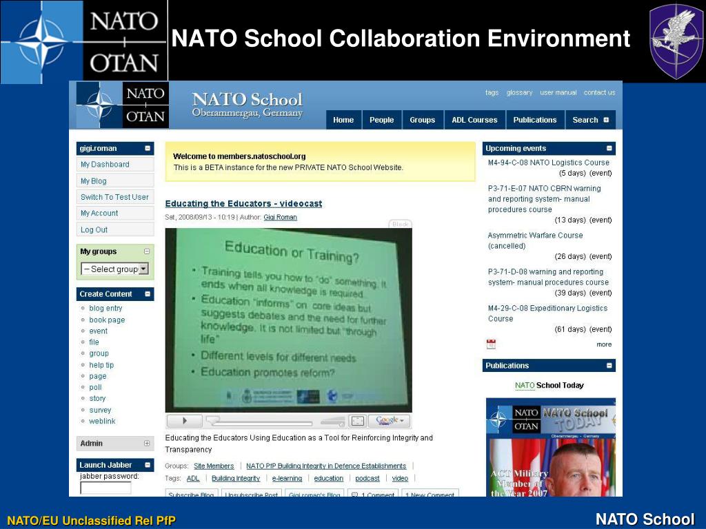 PPT - Gigi Roman ADL Office NATO School, Oberammergau PowerPoint ...