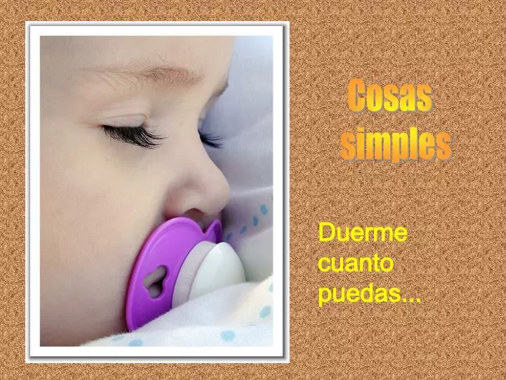 PPT - Duerme cuanto puedas... PowerPoint Presentation, free download ...