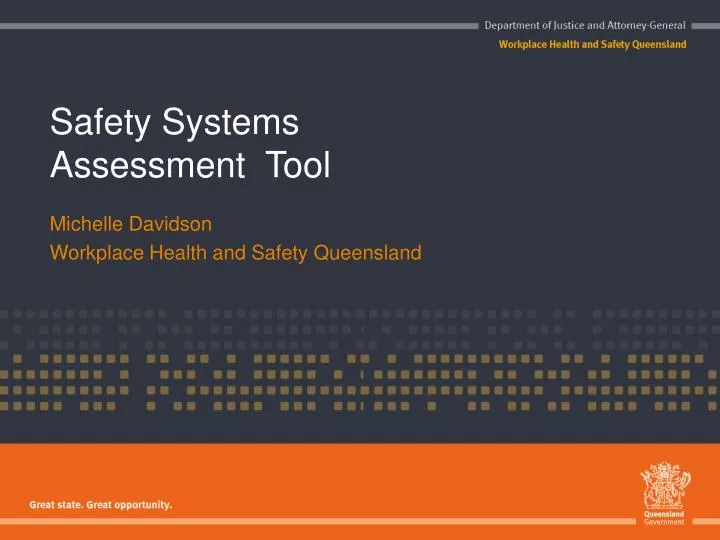 PPT - Safety Systems Assessment Tool PowerPoint Presentation, free ...