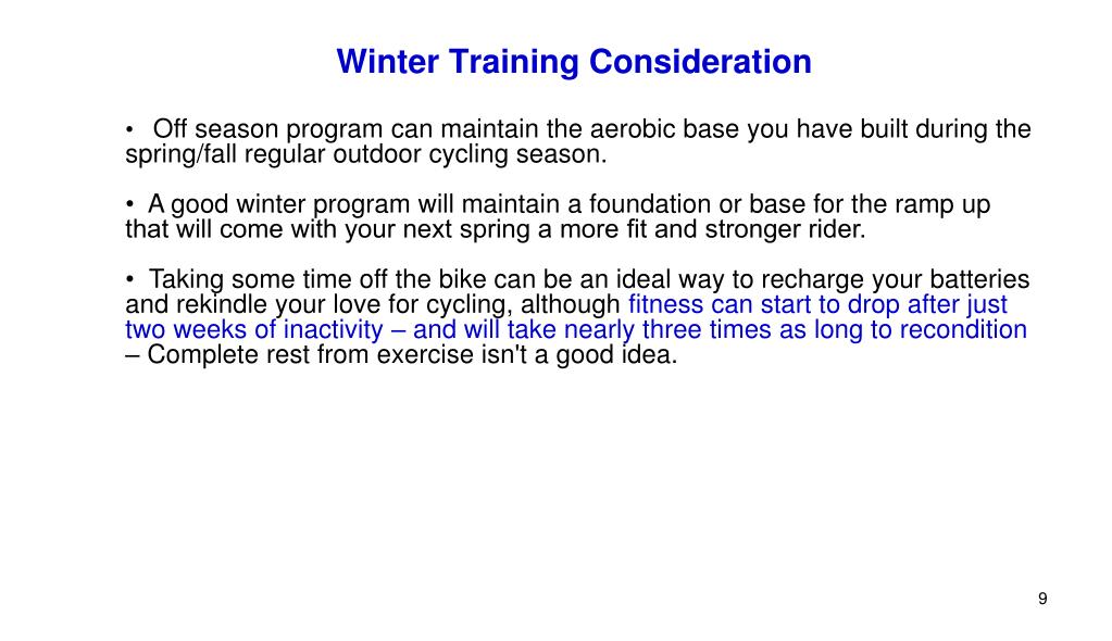 PPT - Winter Training Seminar Agenda Subject Speaker PowerPoint ...