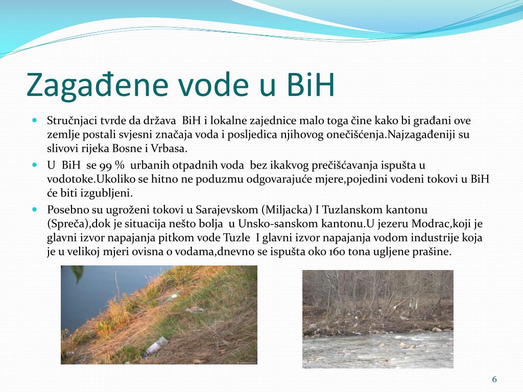 PPT - Zagađenost voda u BiH PowerPoint Presentation, free download - ID ...