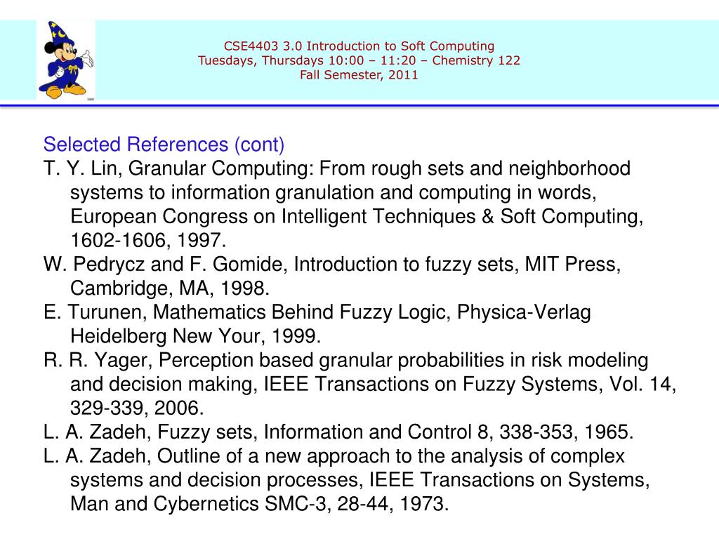 Ppt Introduction To Soft Computing Introduction To Logic To Fuzzy Sets To Fuzzy Logic 8488
