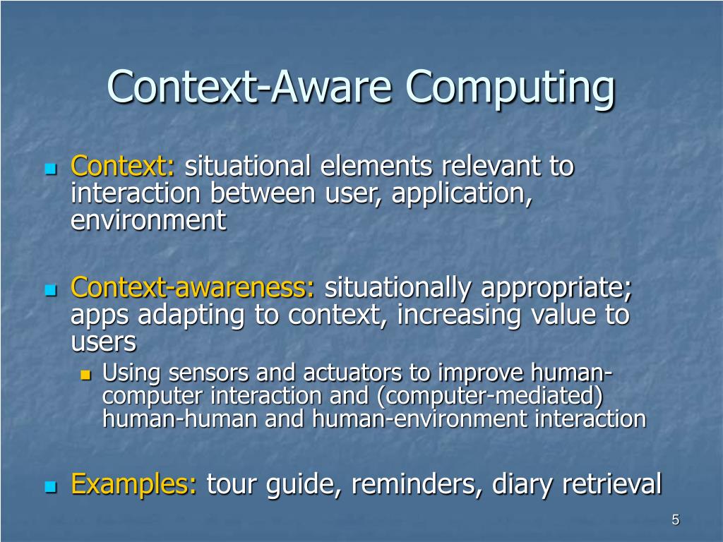 Ppt Context Aware Systems In The Wild Powerpoint Presentation Free