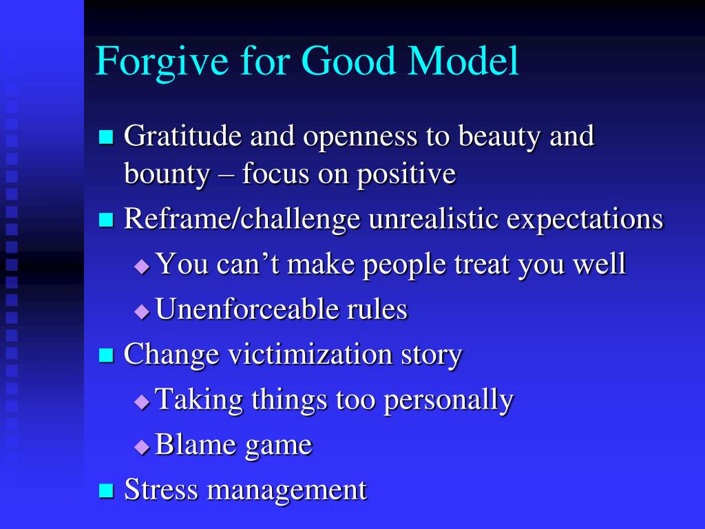 PPT - Forgiveness in Mind, Body, and Spirit: Healing Emotional Wounds ...