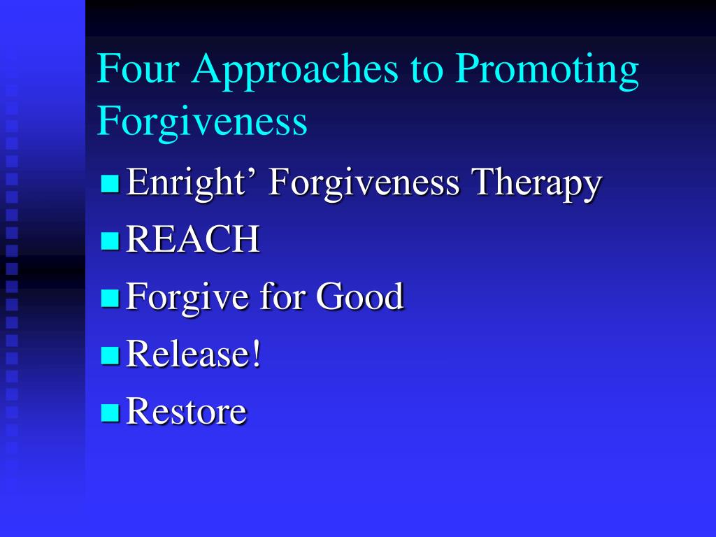 PPT - Forgiveness in Mind, Body, and Spirit: Healing Emotional Wounds ...