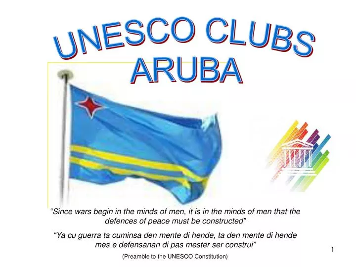 PPT - UNESCO CLUBS ARUBA PowerPoint Presentation, free download - ID ...