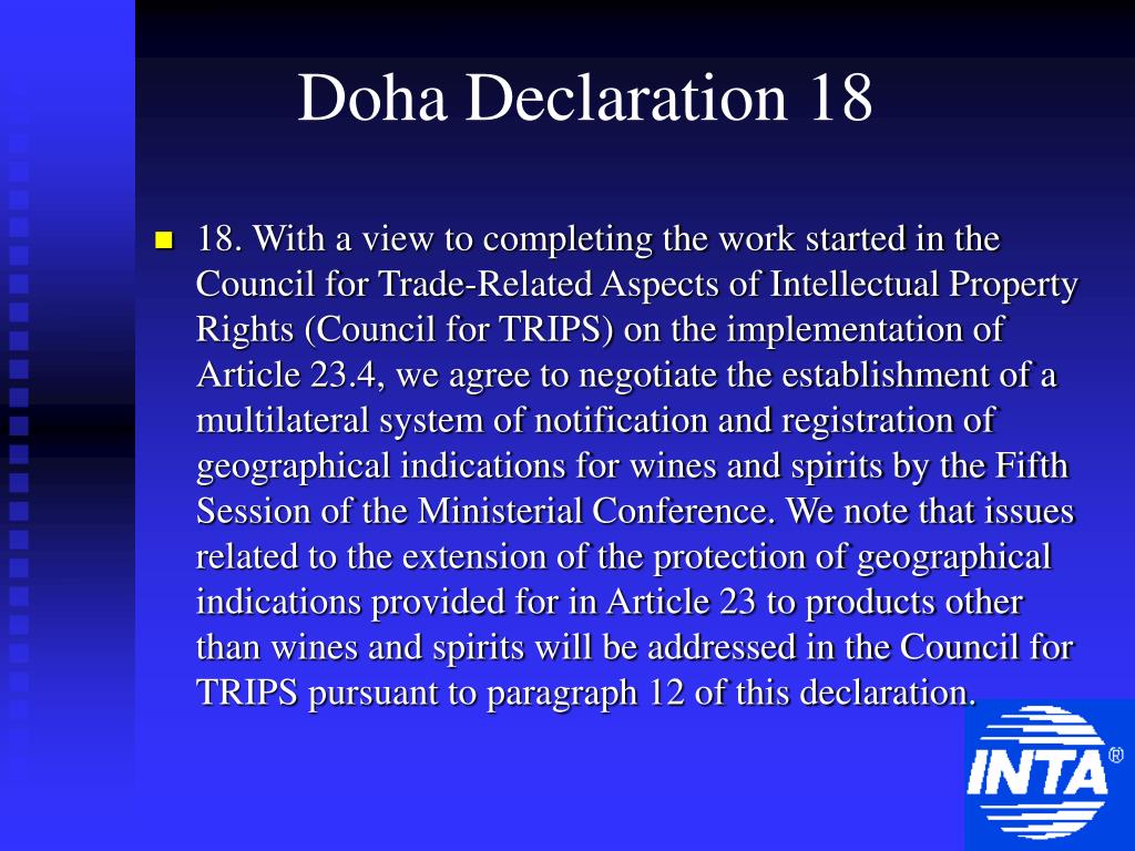 PPT - INTA: International Trademark Association PowerPoint Presentation ...