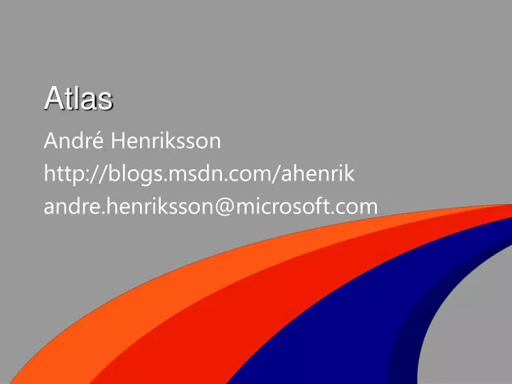 PPT - Atlas PowerPoint Presentation, free download - ID:6975777