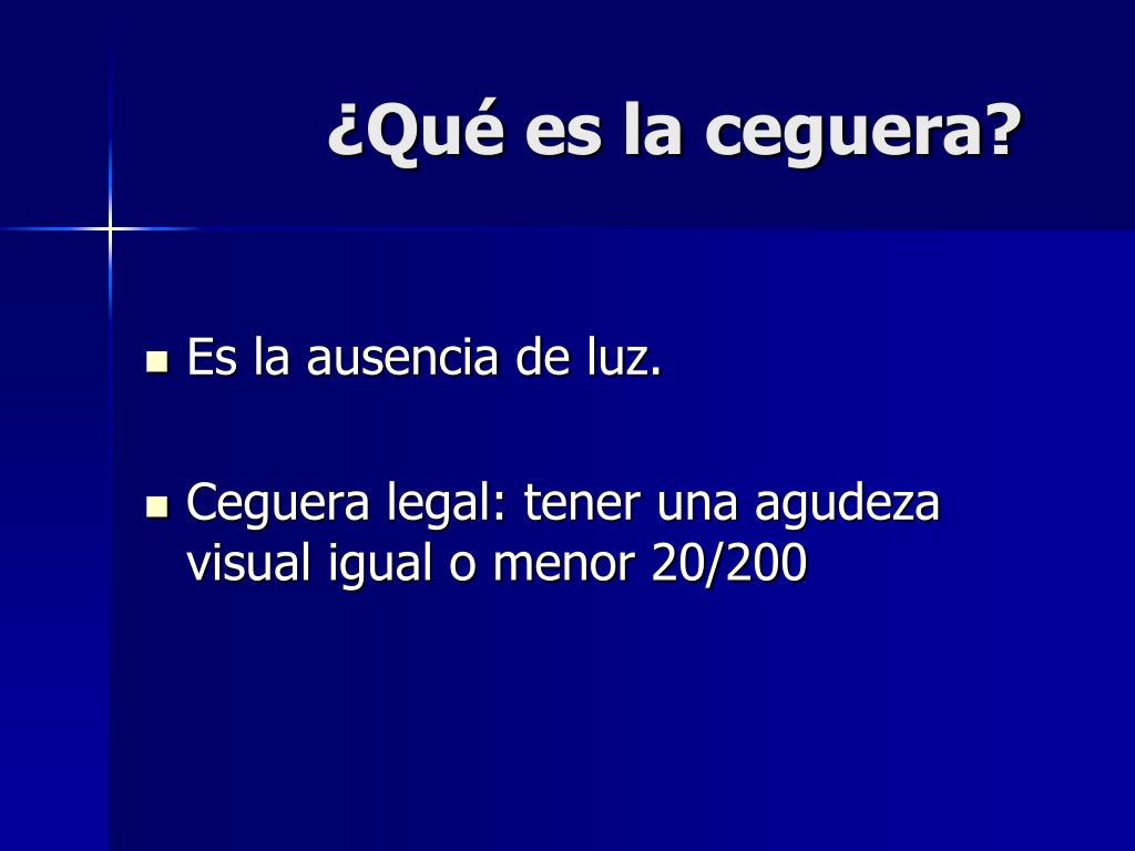 PPT - Abordaje de la Persona con Discapacidad Visual (conceptos ...