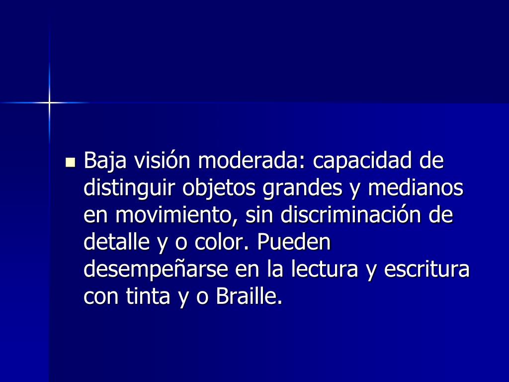 PPT - Abordaje de la Persona con Discapacidad Visual (conceptos ...